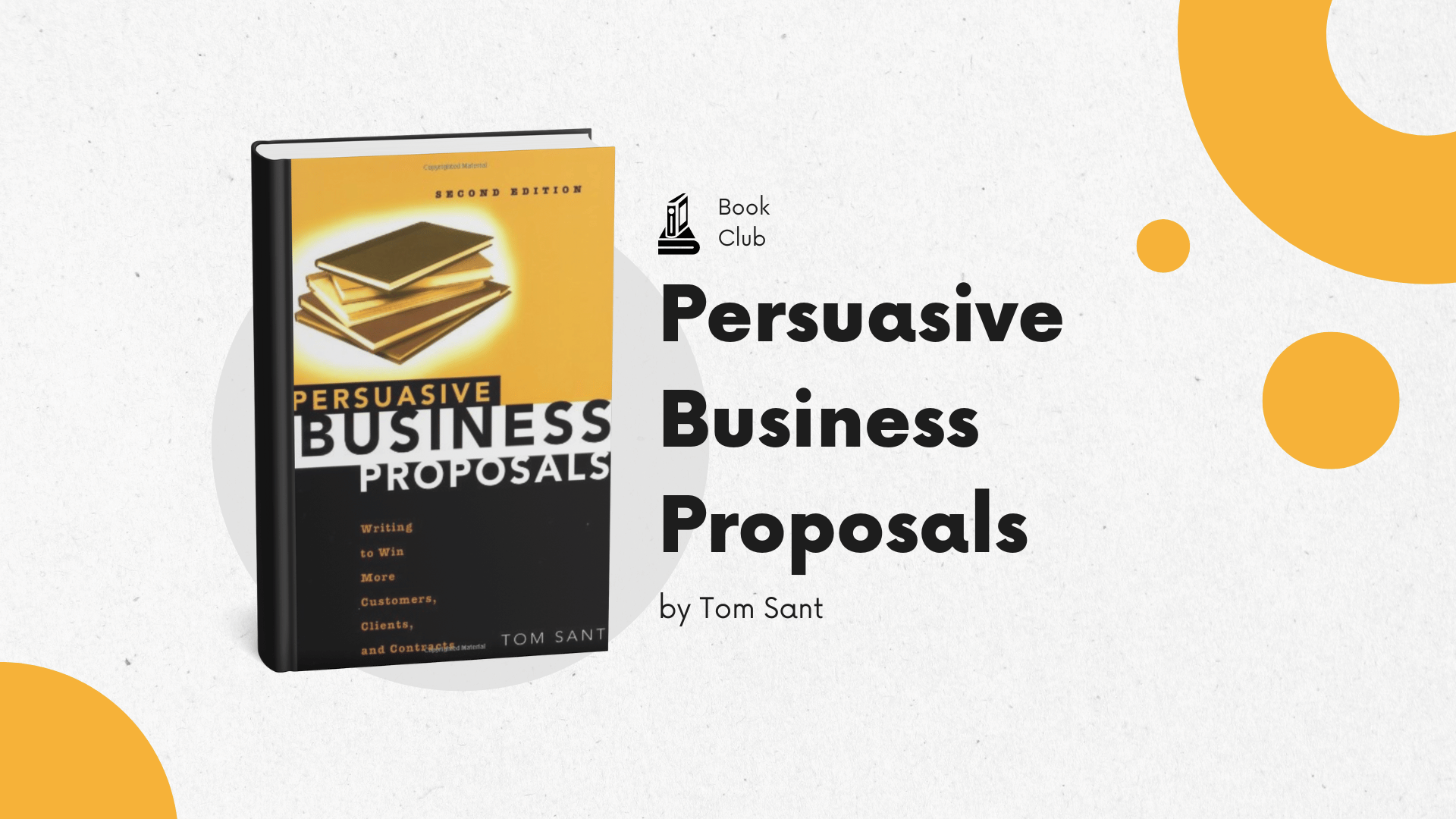3Q Book Review: Persuasive Business Proposals - SEP