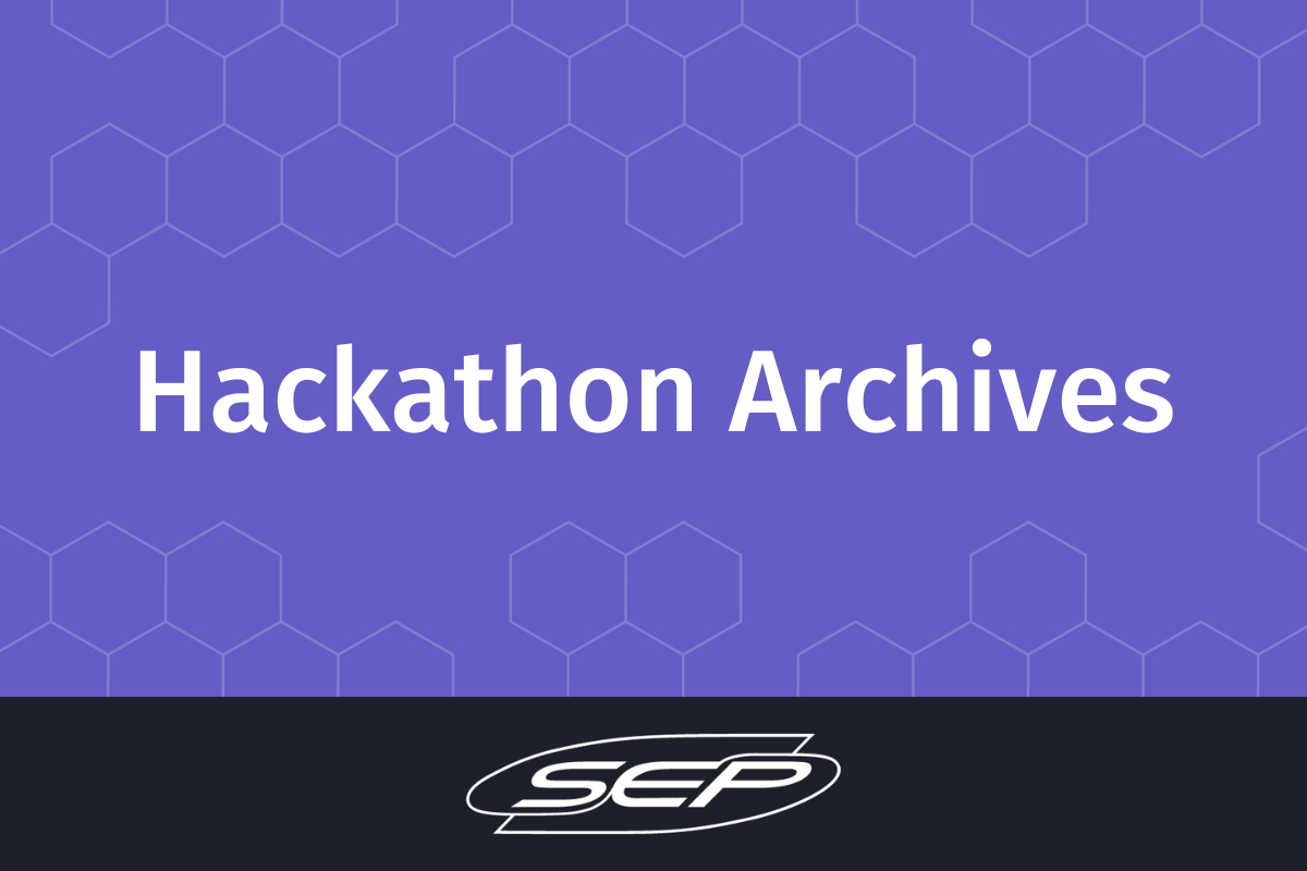 SEP Makes Hackathon Archives - SEP